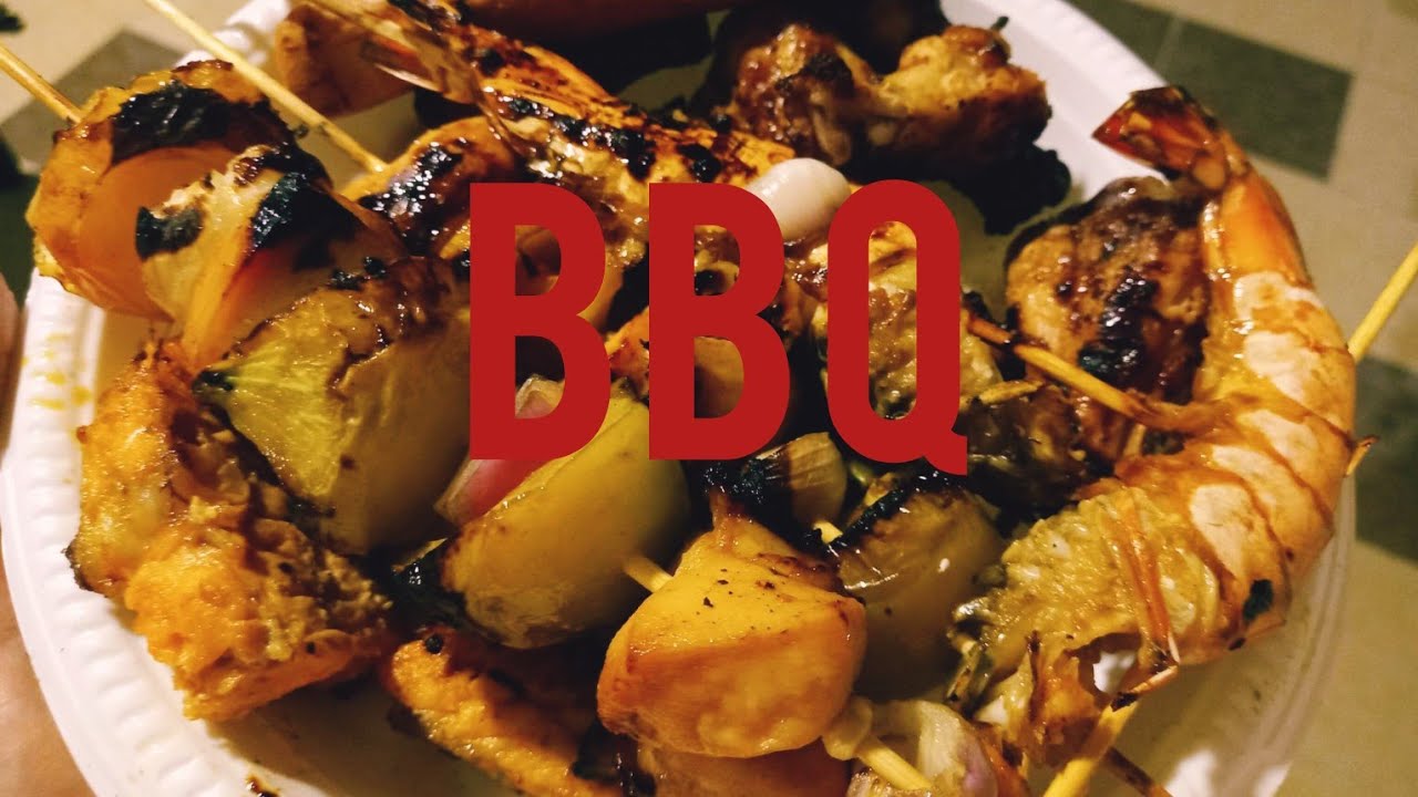 Easier and simpler way of barbecuing in home party// - YouTube