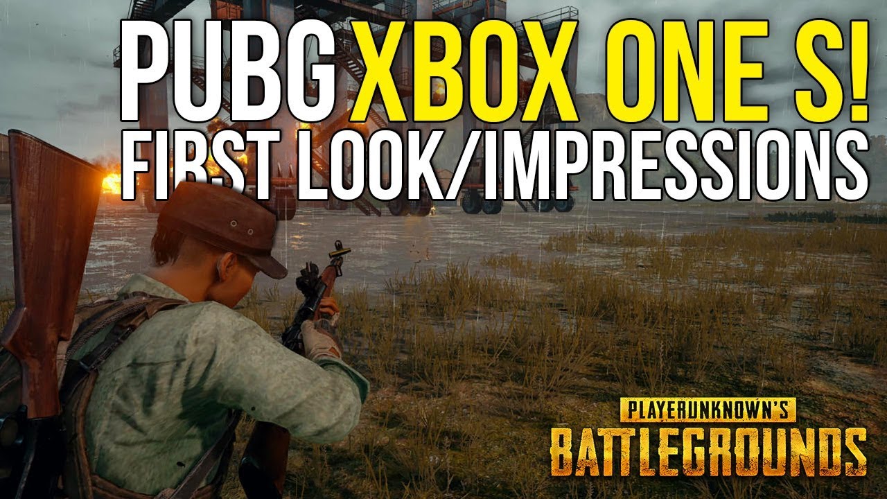 PUBG Xbox One S First Look & Impressions ~ PLAYERUNKNOWN'S ...