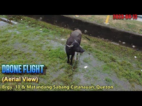 2023-04-13 Drone Practice Flight @ Brgy 10 & Matandang Sabang Catanauan ...