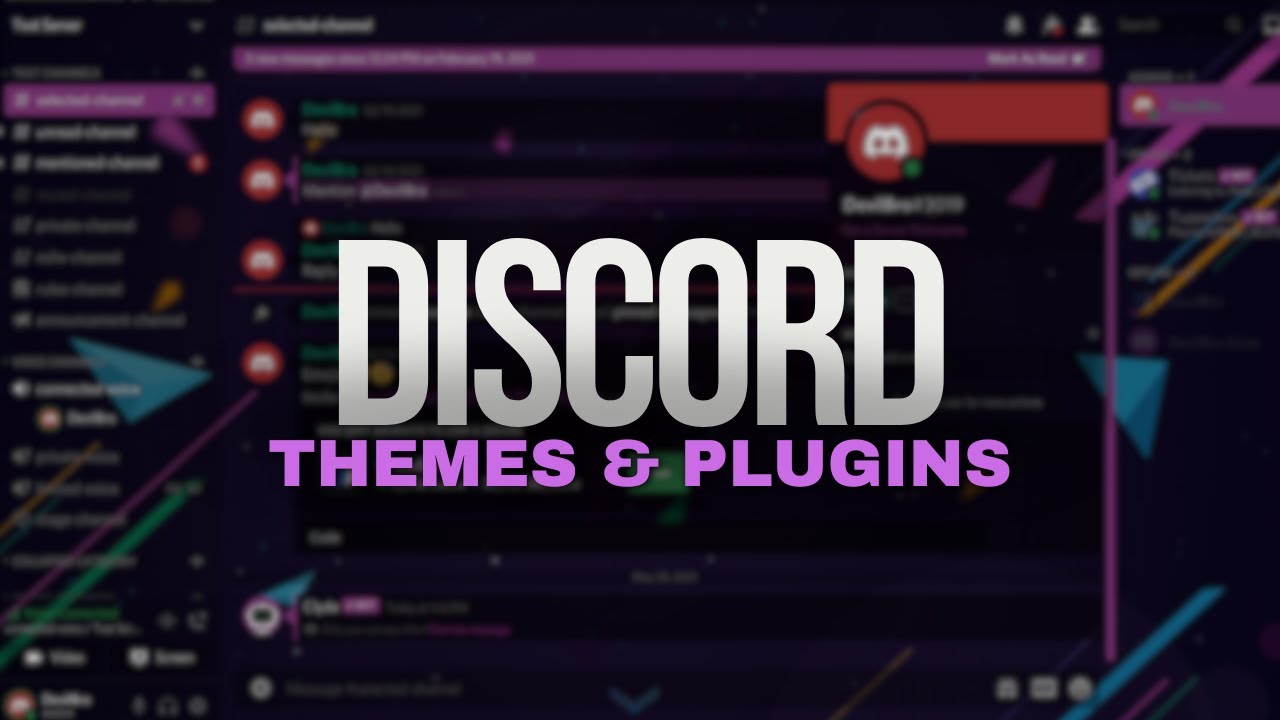 How To Customize Your Discord With #Themes and #Plugins - YouTube