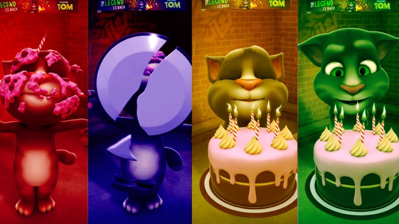 Talking Tom - Funny Cat Gameplay - Mobile Gameplay - Tom Cat Fun Tv ...