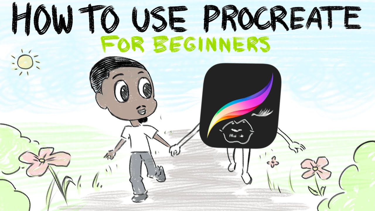 How to use Procreate | BEGINNER TUTORIAL - YouTube