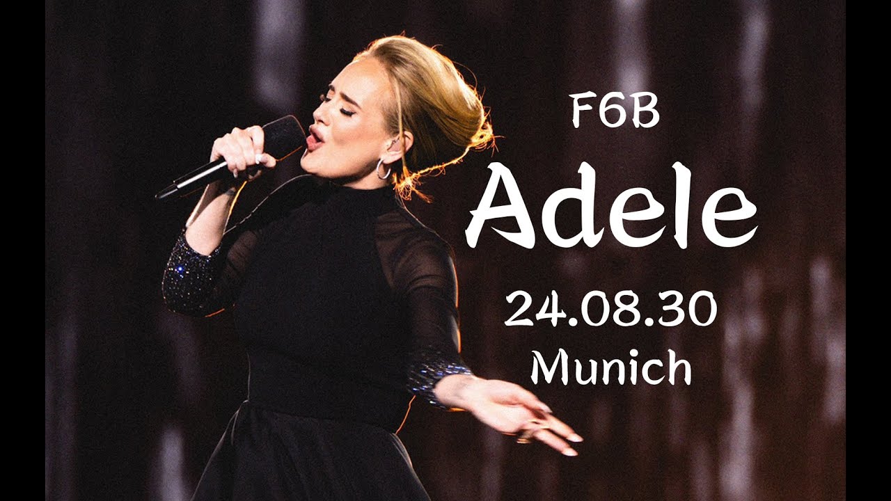 Adele Full Concert (24.08.30 Munich) - YouTube
