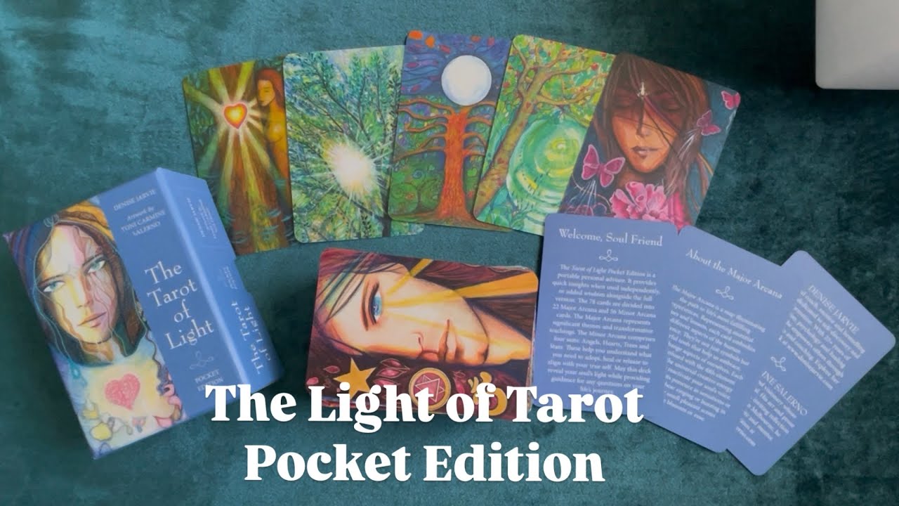 The Tarot of Light |⭐️New Pocket Edition Release⭐️| Full Flip Through ...