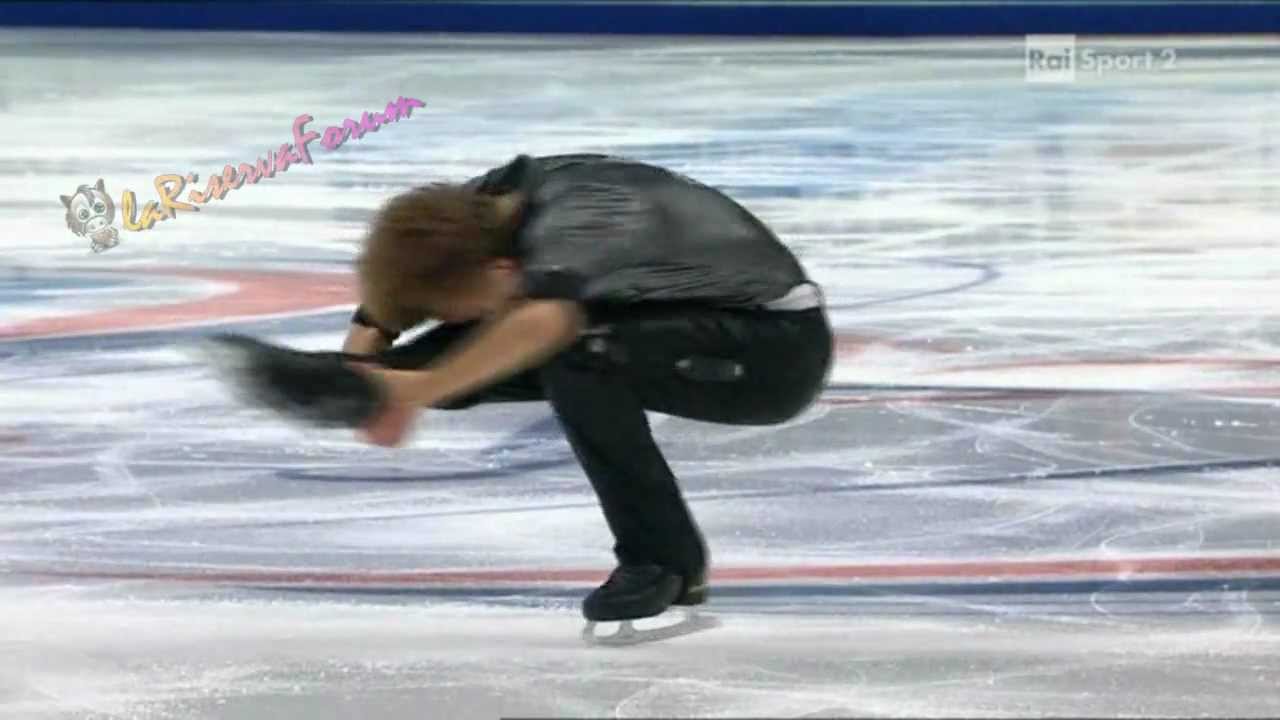 ISU Rostelecom Cup MEN -4/9- Andrei ROGOZINE SP - 25/11/2011 - YouTube