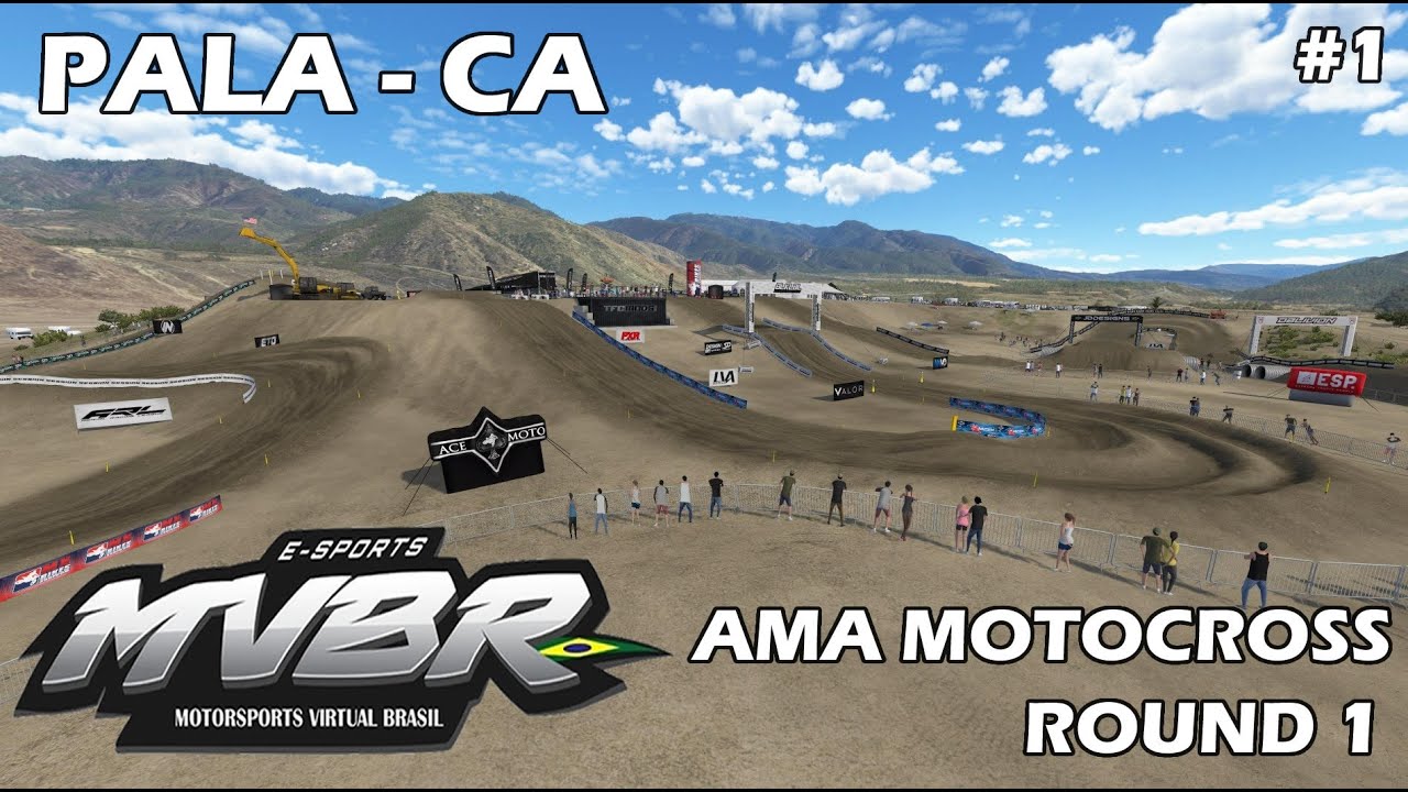 AMA MOTOCROSS ROUND 1 PALA- CA MX BIKES - YouTube