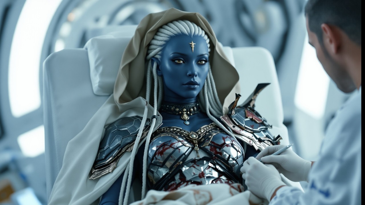 The Human Bandaged the Alien Empress’s Wounds — Not Knowing She Was the ...