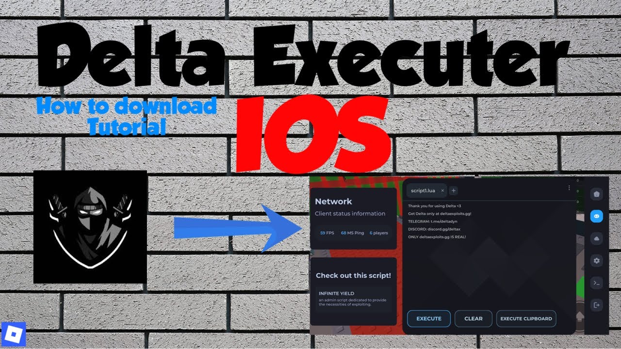 How to download Delta Executer Latest Version IOS - YouTube