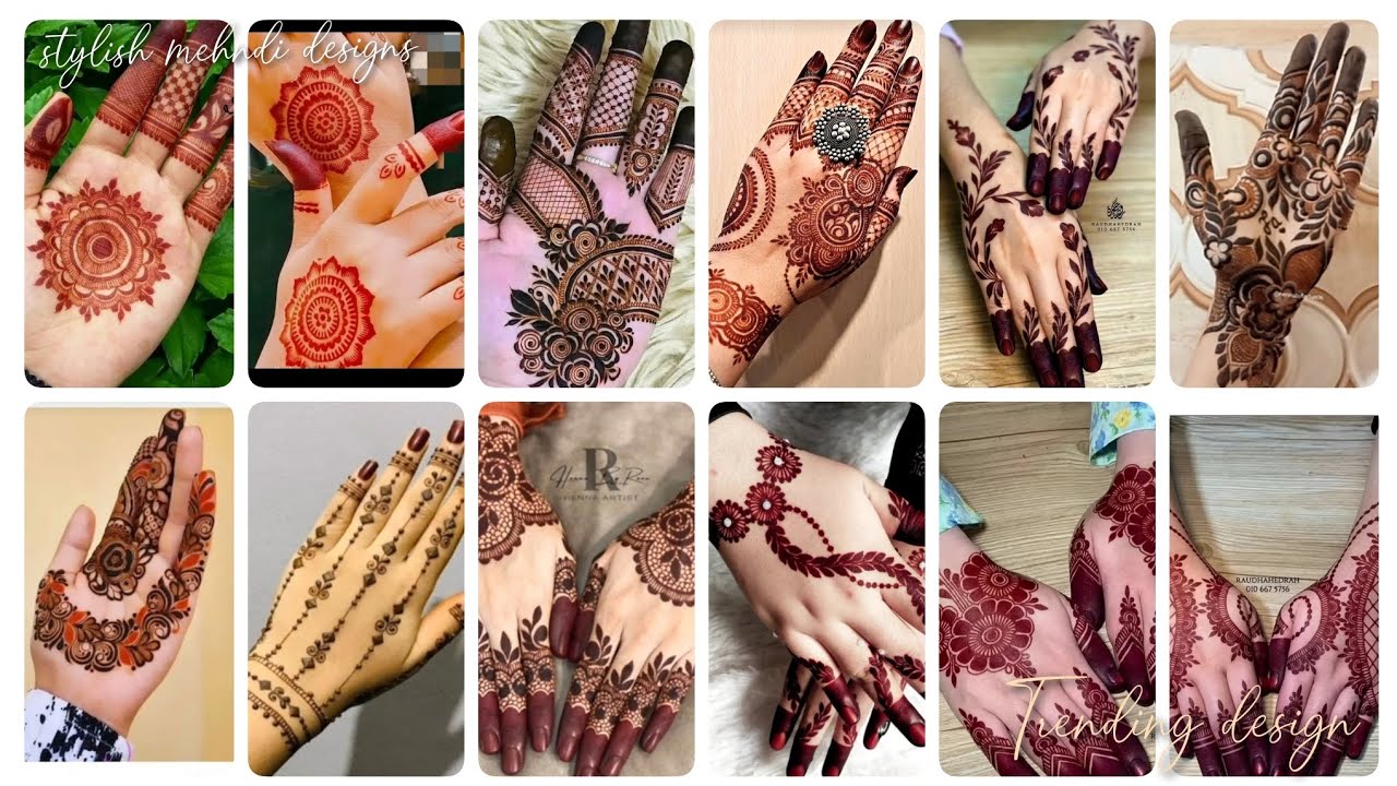 most popular mehndi designs for hands 🤗🥰 mehndi designs #mehndi # ...
