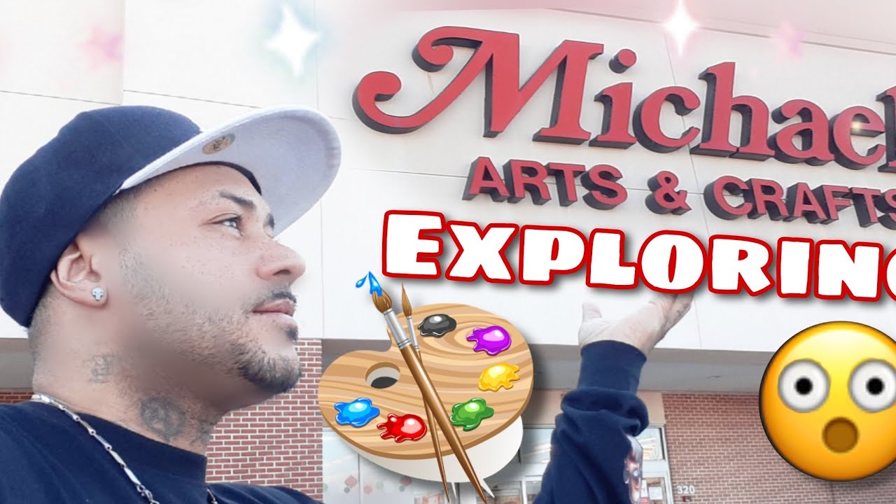 Exploring Michael Arts & Crafts Store - YouTube