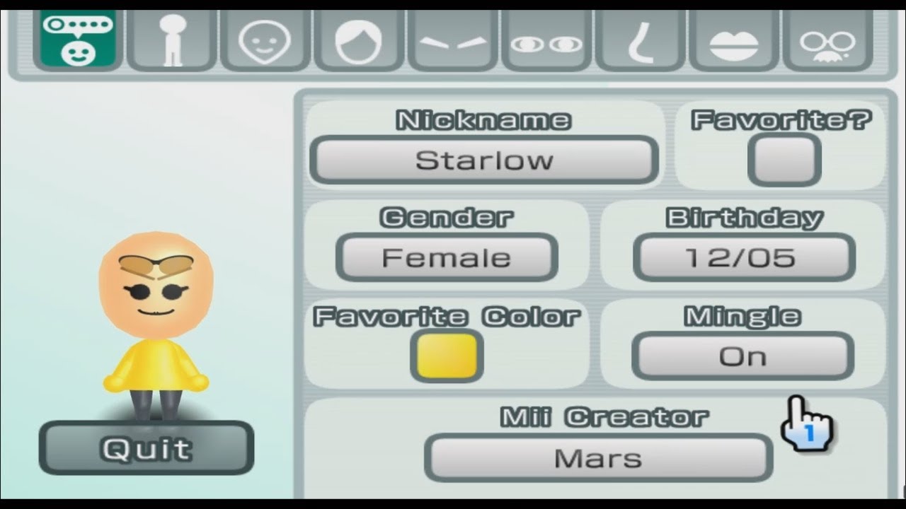 Starlow - Super Mario - Mii 1352 - YouTube