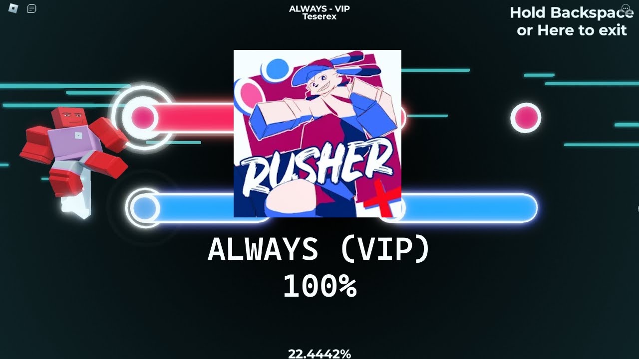 RUSHER -- ALWAYS (13) 100% - YouTube
