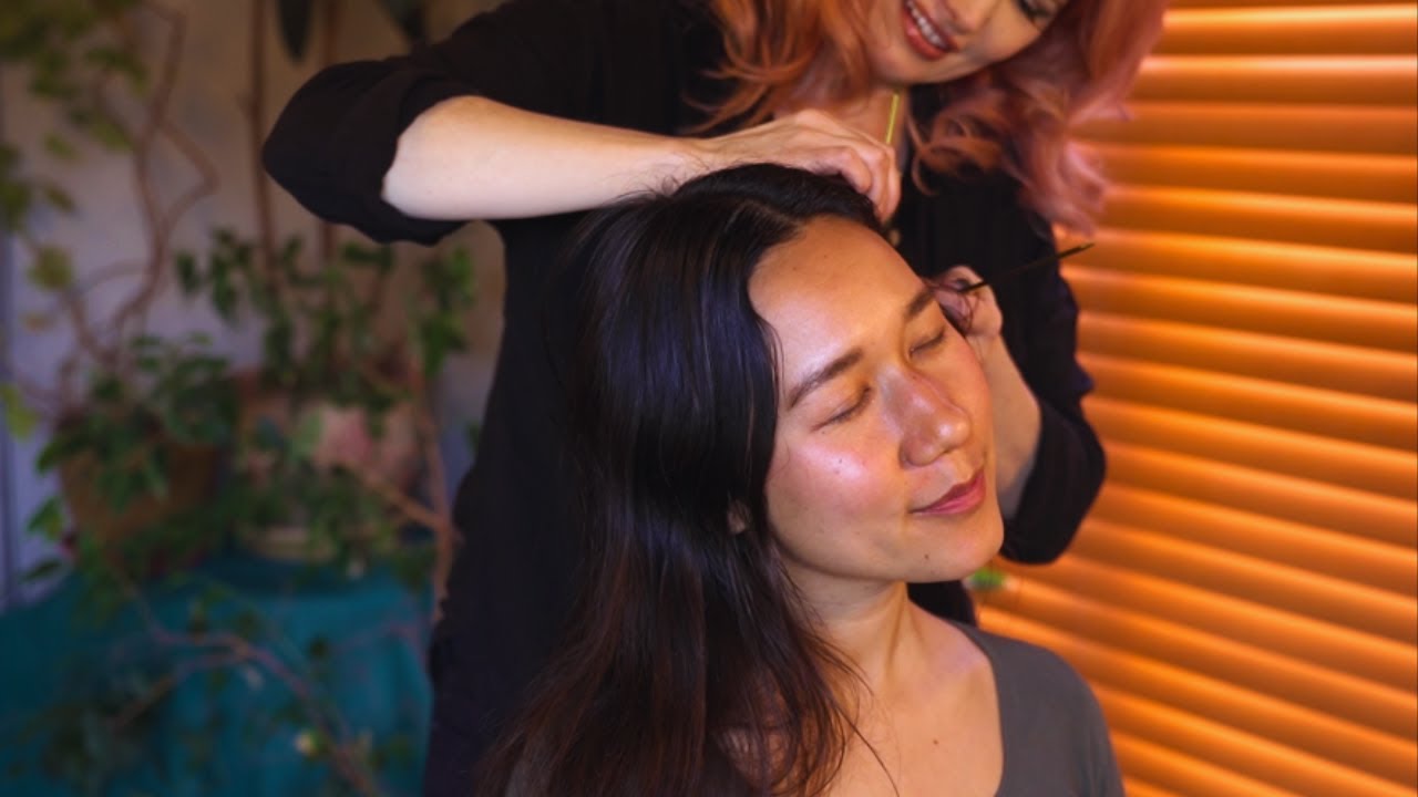 [ASMR] Authentic Haircut + Scalp Check with @semideasmr - YouTube