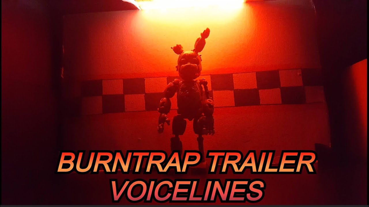 Fnaf Stopmotion Burntrap Trailer Lines Youtube
