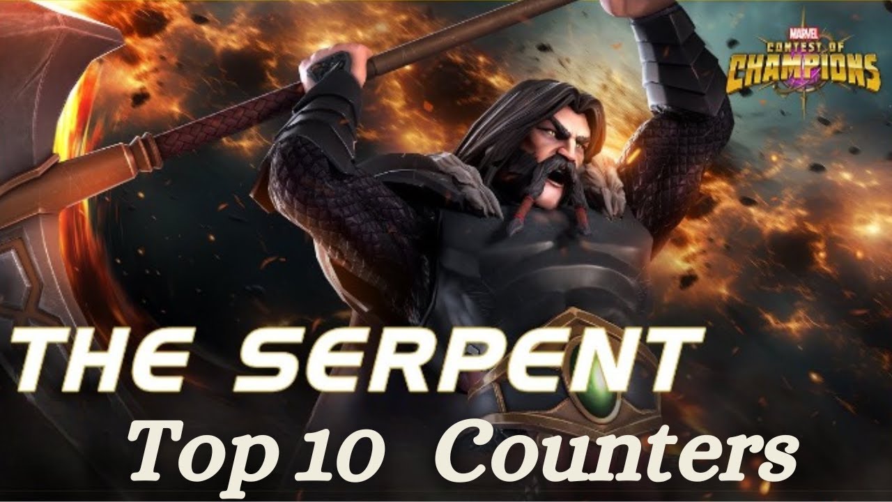 Top 10 Counters For The Serpent MCOC - YouTube