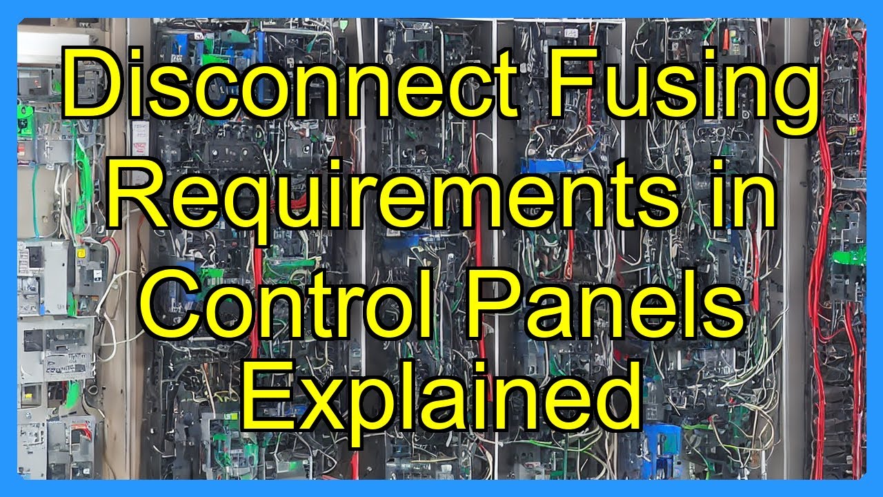 Disconnect Fusing Requirements in Control Panels Explained - YouTube