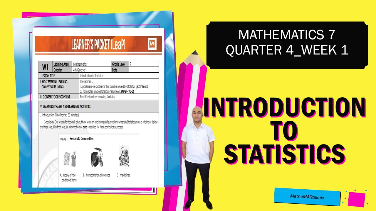 INTRODUCTION TO STATISTICS | MATH 7 QUARTER 4 WEEK 1 | MatheMARteknixTV ...