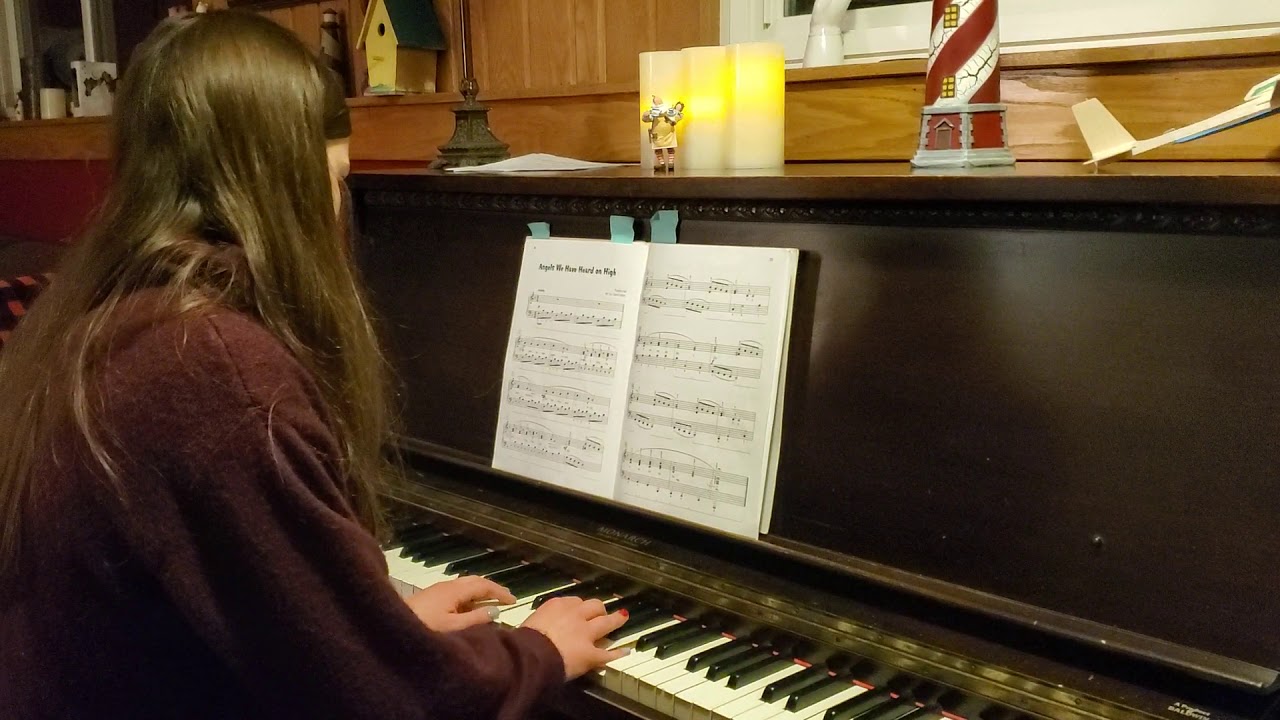 Rose Schaeffel; Angels We Have Heard On High, Carol Matz - YouTube