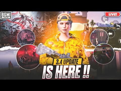 BGMI LIVE - UPDATE 3.4 VAMPIRE MODE| #bgmilive #sreliveyt #hindi #bgmi ...
