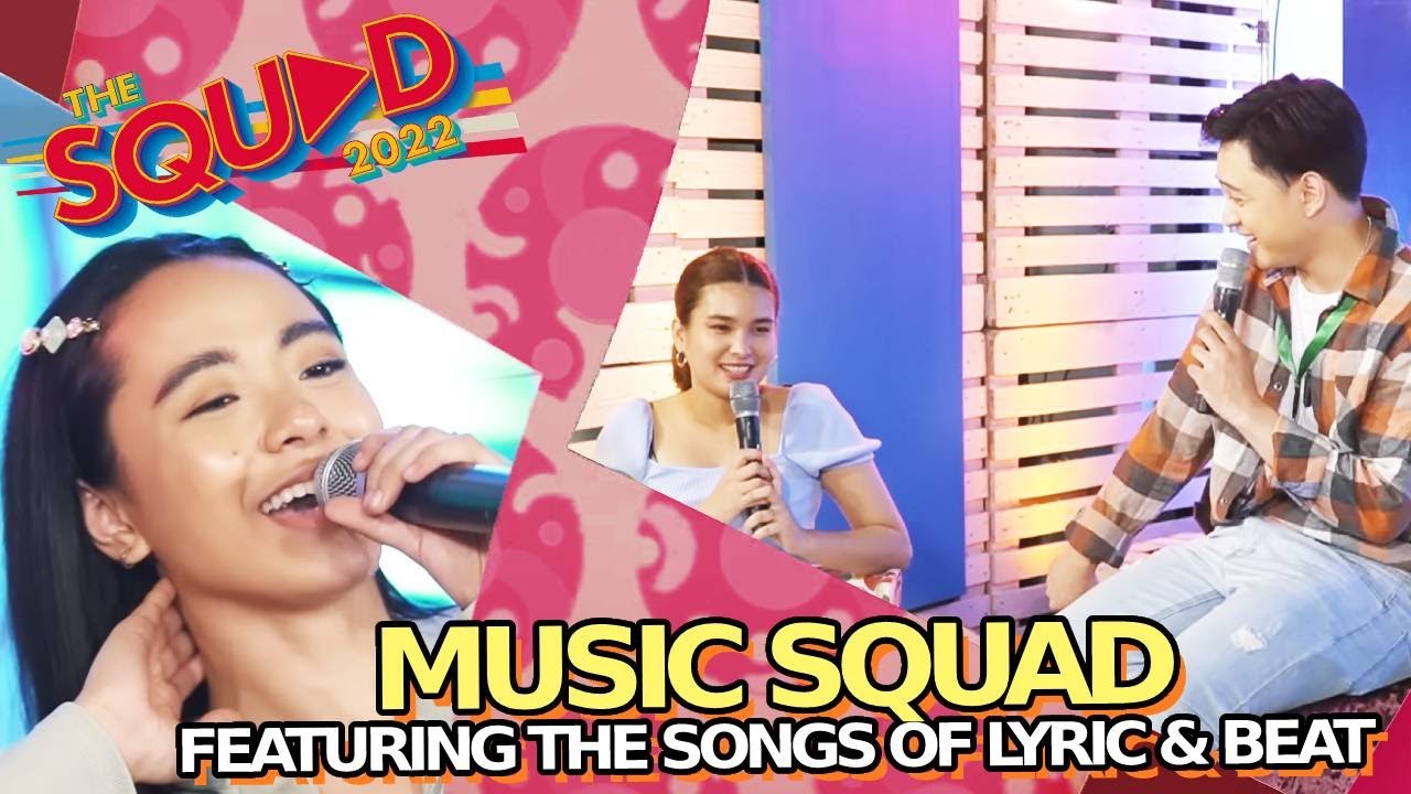 MUSIC SQUAD • FEATURING THE SONGS OF LYRIC & BEAT FROM ANJI, JEREMY G ...