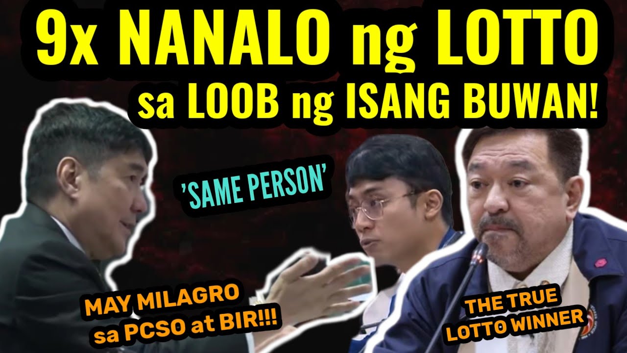 MILAGRO?! Lotto Winner 9 beses NANALO sa loob ng ISANG BUWAN! 'Same ...
