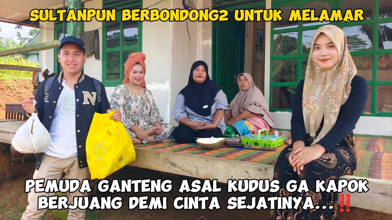 WOOW...MENGEJUTKAN‼️PEMUDA GANTENG NEKAD JAUH2 DARI KUDUS UNTUK MELAMAR NENG YULI GADIS DESA ...