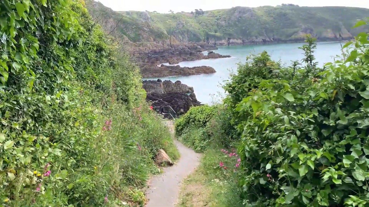 Guernsey South Coast Cliffs - YouTube