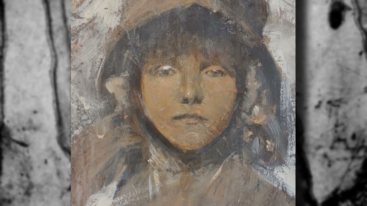 Art The parisienne 1900 Portrait painting by Hiroshi Ochi - YouTube