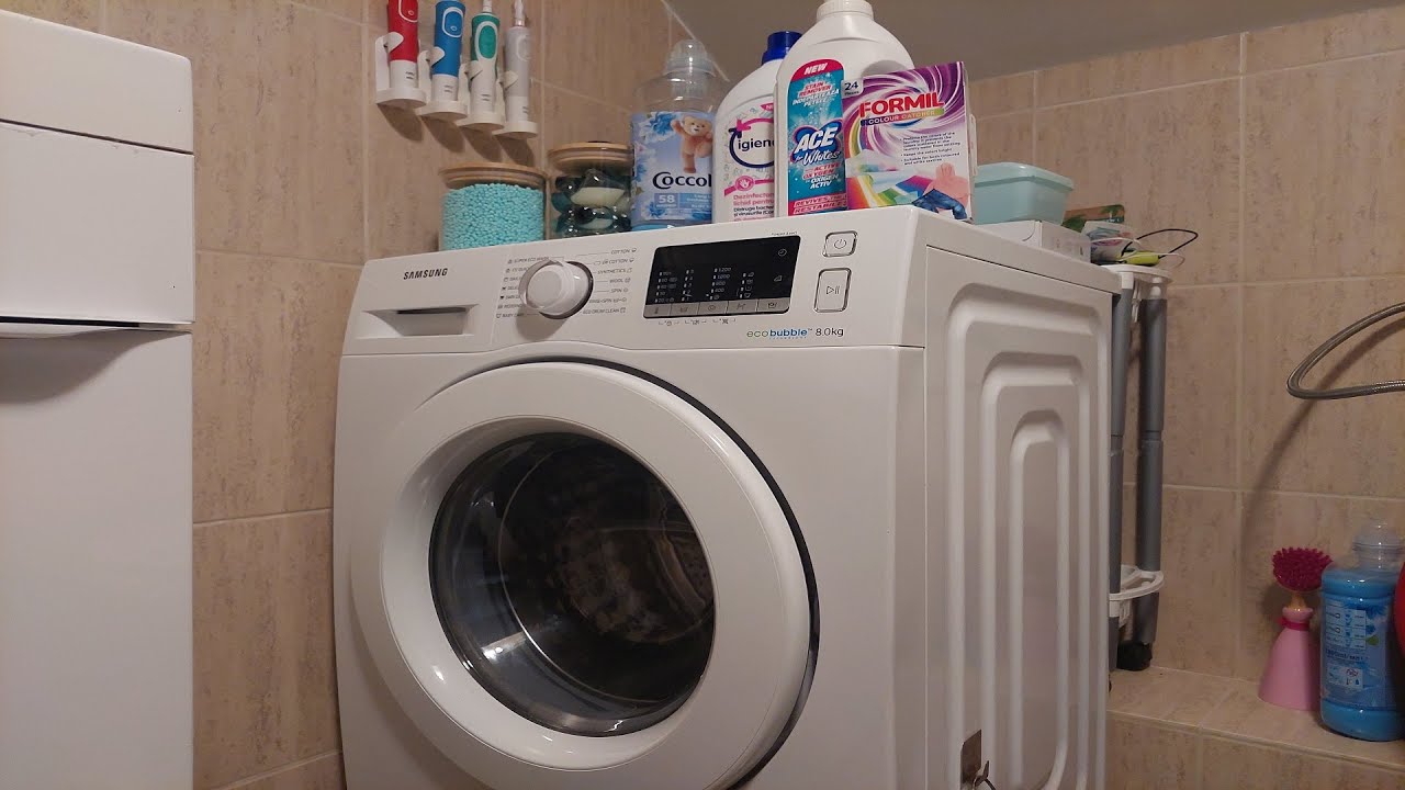 Samsung masina de spalat rufe , 8 kg, 1200 RPM, Clasa A+++, EcoBubble ...