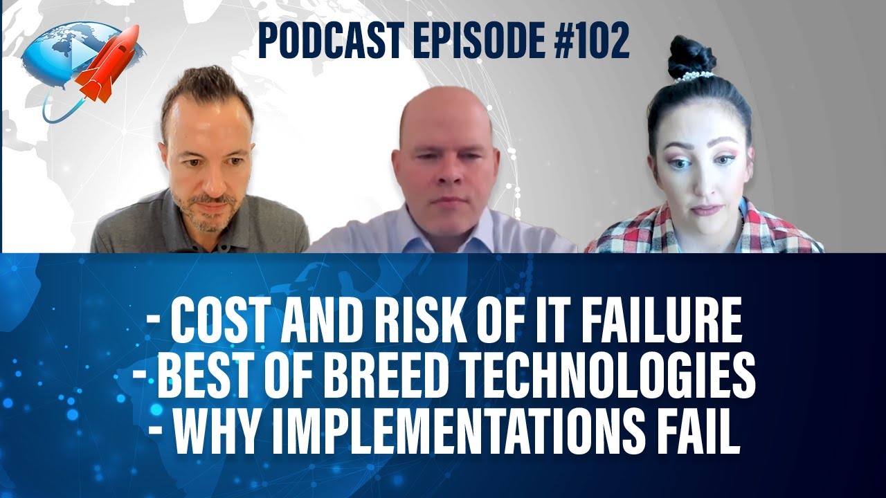 Podcast Ep102: The Cost & Risk of IT Failure, Best of Breed ...