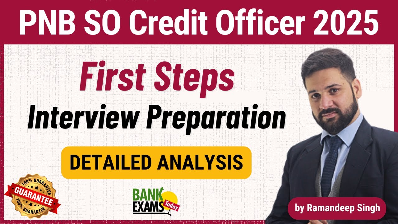 PNB SO Credit Officer Interview Preparation 2025 | Most Important ...
