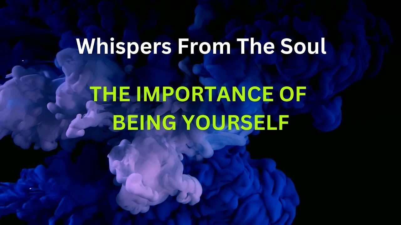 The Importance of Being Yourself - YouTube