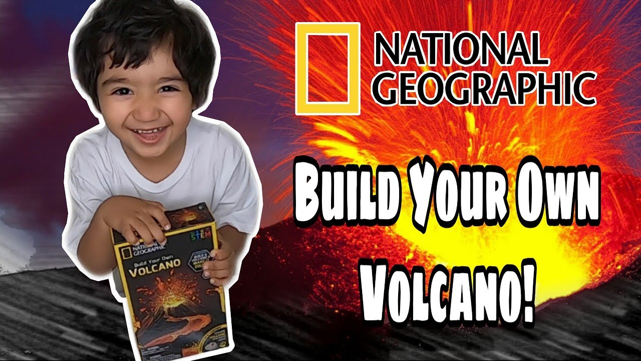 Volcanic Eruption Experiment Part One | Build Your Own Volcano ...