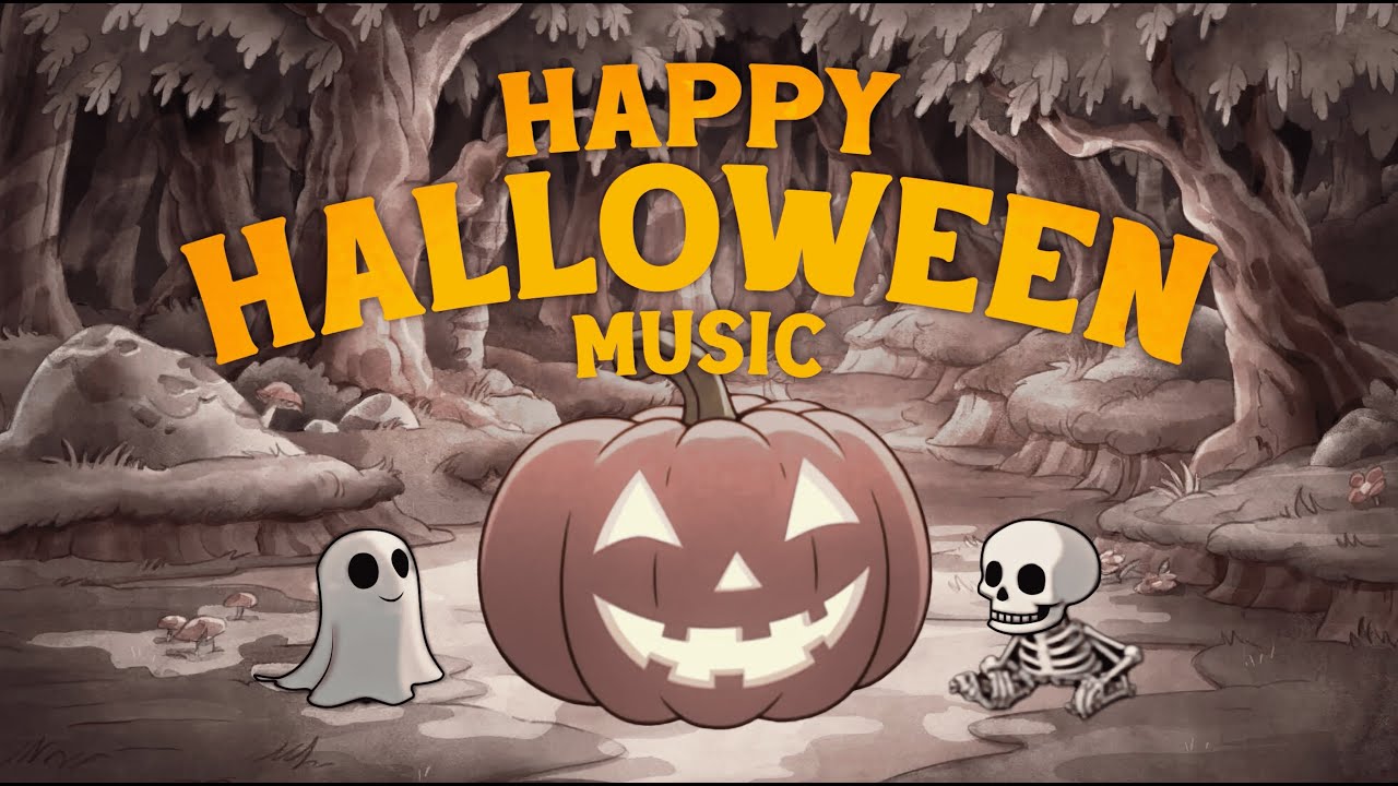 Happy Halloween Music 🎃 Spooky Relaxing Halloween Background Music 🎃 ...