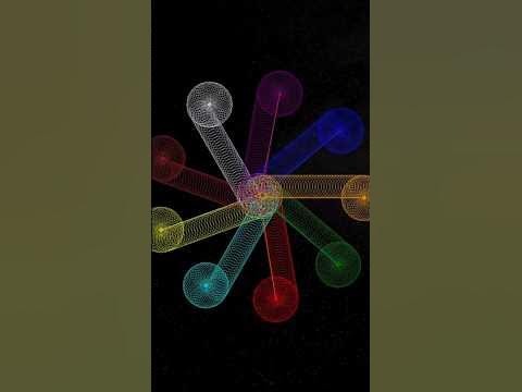 Drawing Creative Spirograph Using Python. #youtubeshorts #pythontutorial #shorts #viral # ...