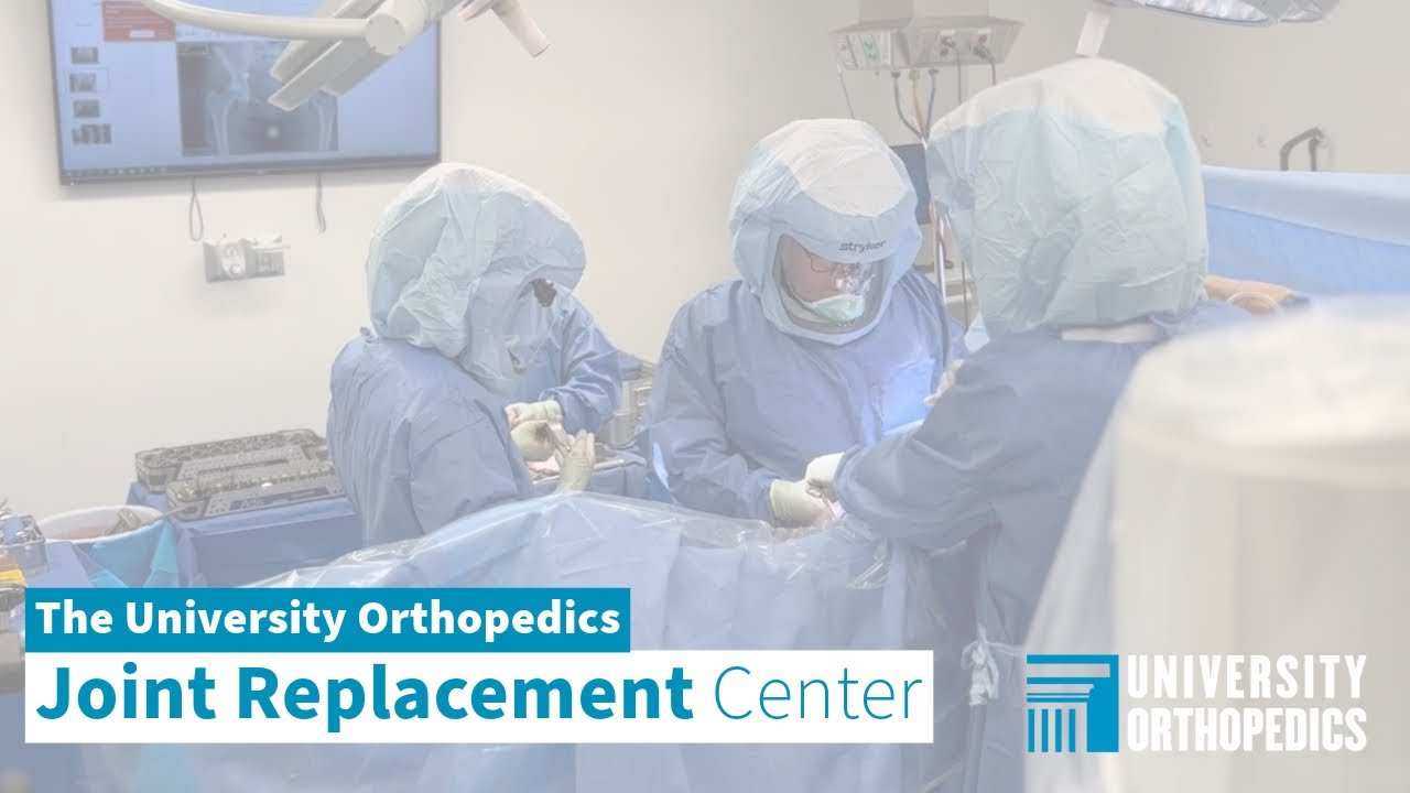 The Joint Replacement Center at University Orthopedics - YouTube