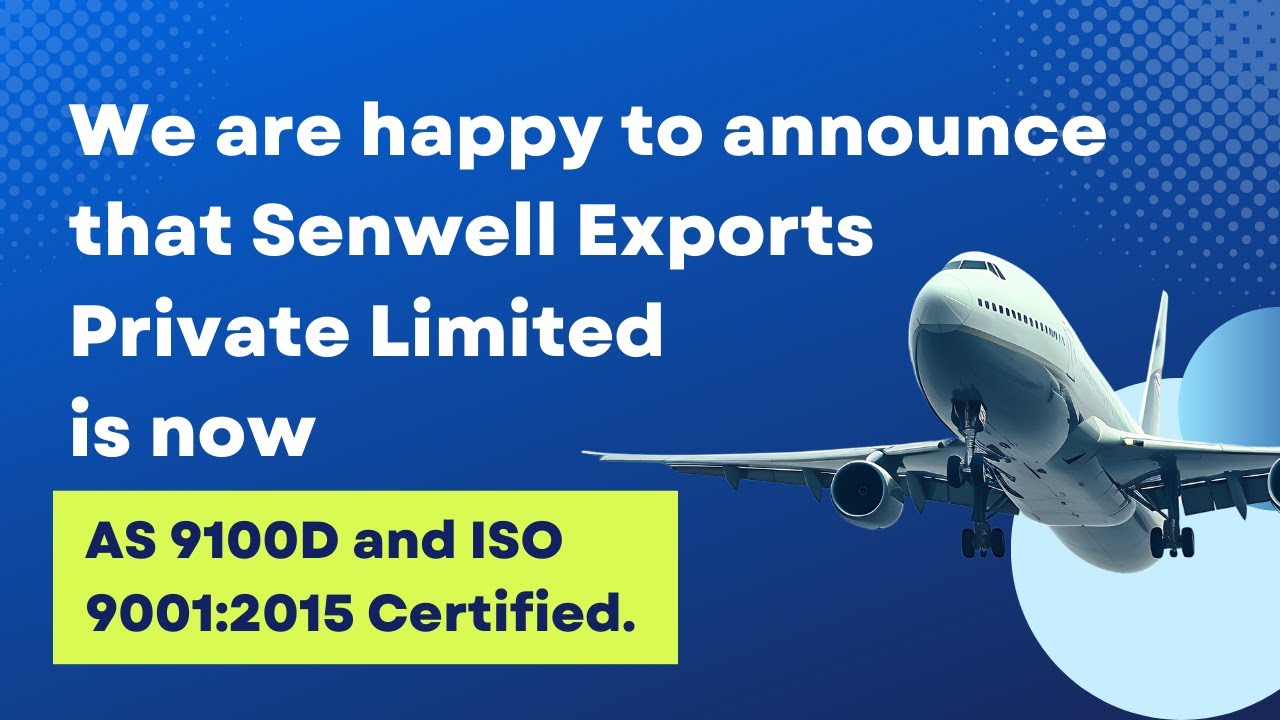 We are AS 9100D and ISO 9001:2015 Certified. - YouTube