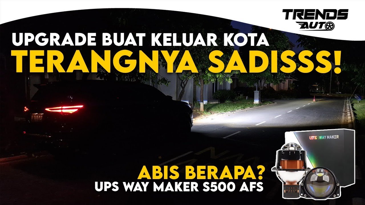 REVIEW UPS WAYMAKER S500 AFS ABIS BERAPA JUTA? COCOK BUAT NERABAS LUAR ...