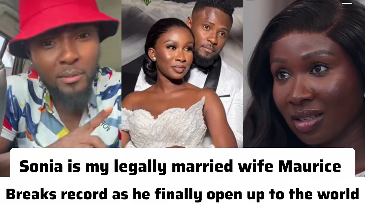 Sonia is my legally married wife Maurice Sam breaks record as finally ...