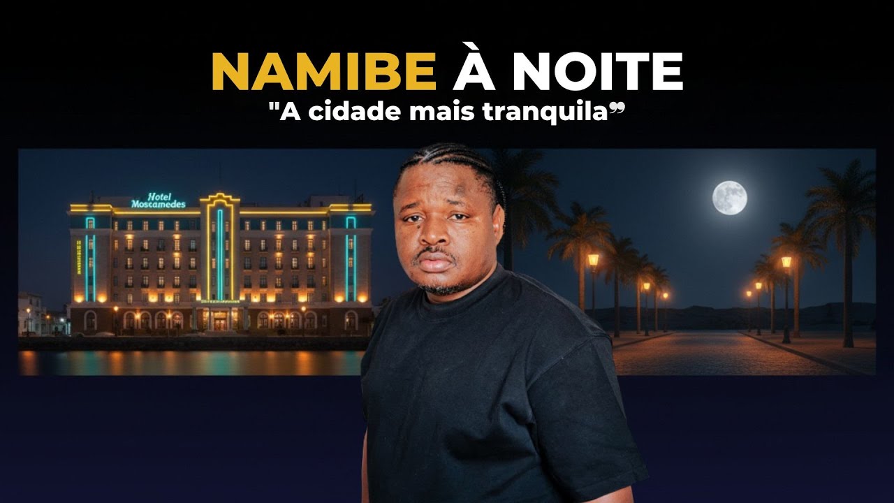 NAMIBE Á NOITE - A CIDADE TURISTÍCA MAIS CALMA DE ANGOLA! - YouTube