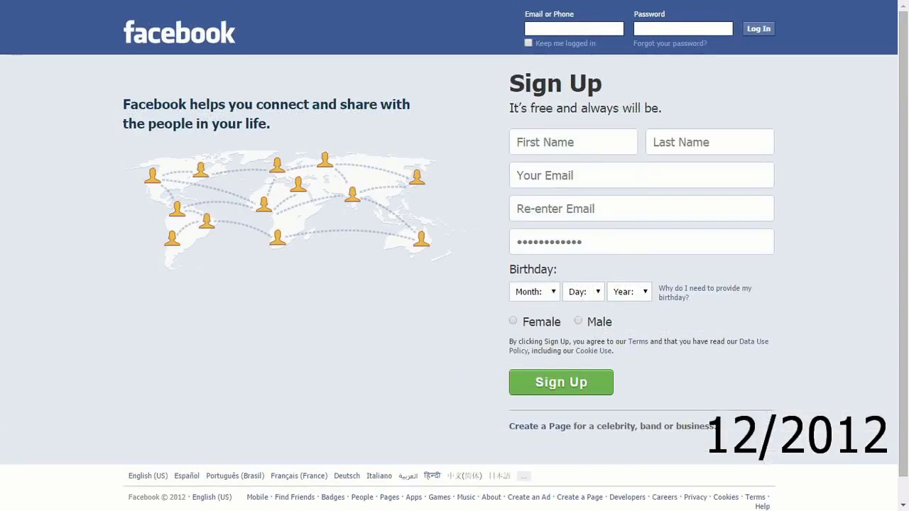 Facebook.com's Website Transformation Through The Years (2004 - 2015 ...