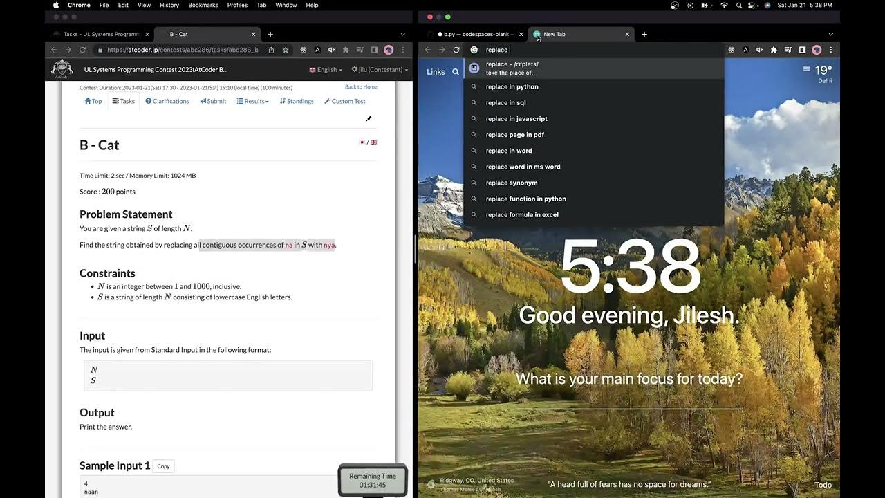 Ul Systems Programming Contest 2023 Atcoder Beginner Contest 286 Screencast Youtube