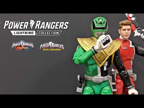SPD GREEN RANGER Power Ranger Lightning Collection Wave 9 JJ Oliver ...
