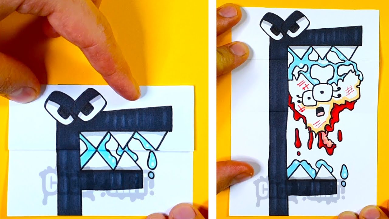 VIRAL & COOL BOXY BOO & ALPHABET LORE ARTS & PAPER CRAFTS TO DO AT HOME ...