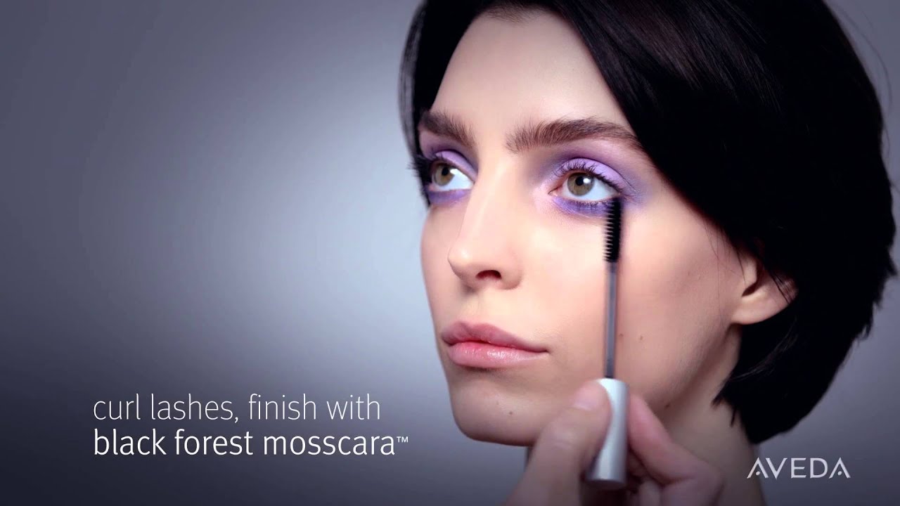 AVEDA Make up tutorial Amethyst Dawn spring/summer 2016 - YouTube