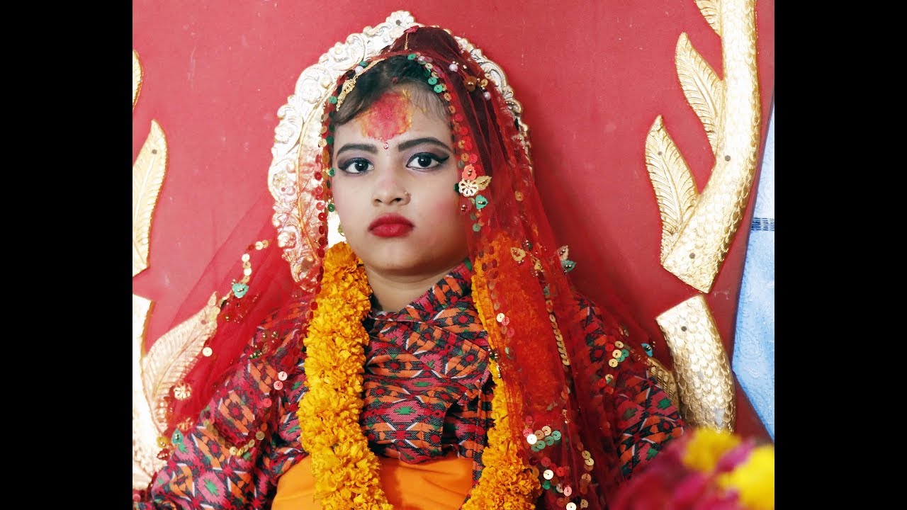 Gunyo Choli Ceremony of Little Princess { Kusbhu Nepal } - YouTube