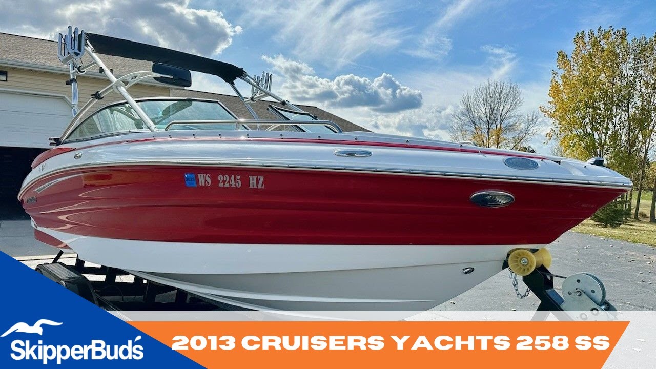2013 Cruisers Yachts 258 SS Bowrider Boat Tour SkipperBud's - YouTube