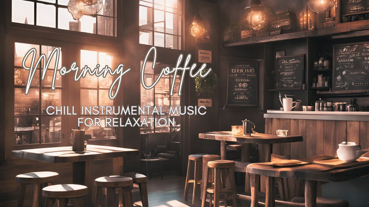 Morning Coffee Ambience #morningcoffeemusic #cafevibes # ...