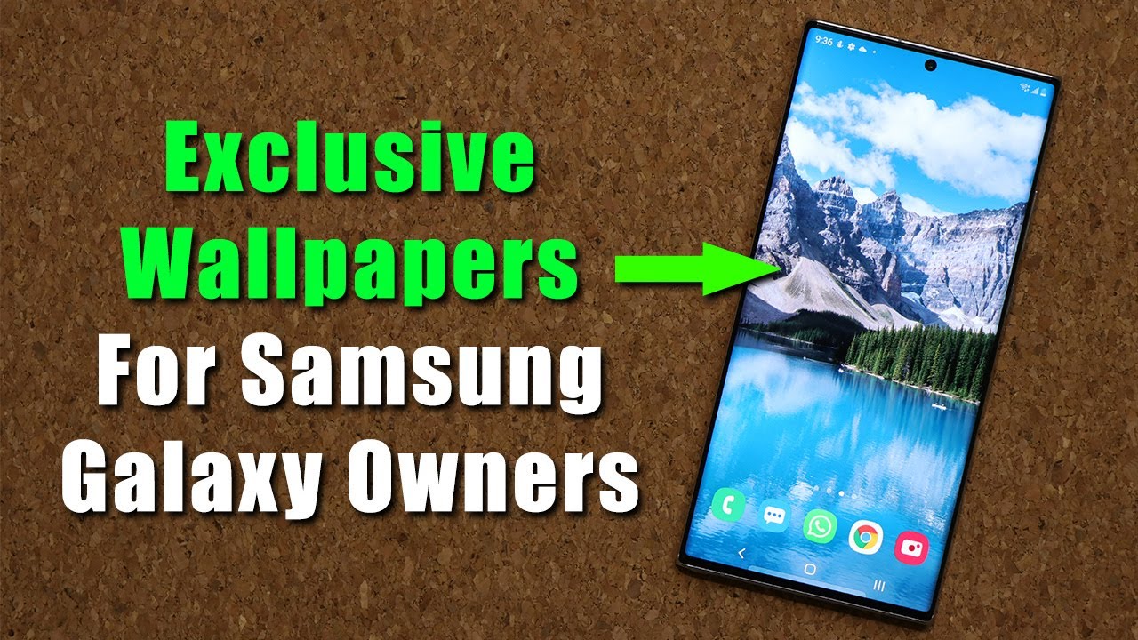 10 Exclusive Samsung Galaxy Wallpapers To Download (Note 20, S20, Note ...