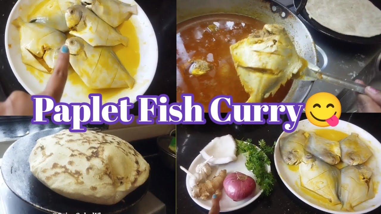 पापलेट रस्सा|How To Make Paplet Curry|Fish Curry Recipe|Priya Ovhal ...